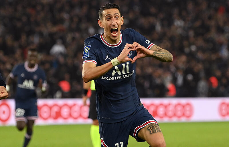 ムバッペ欠場のPSG、ディ・マリア1G1Aで昨季王者に逆転勝利！ 先発メッシがHT交代の不安も《リーグ・アン》 - 超ワールドサッカー！